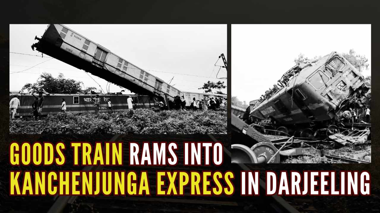 Good Train Collides with Kanchanjunga Express in Bengal