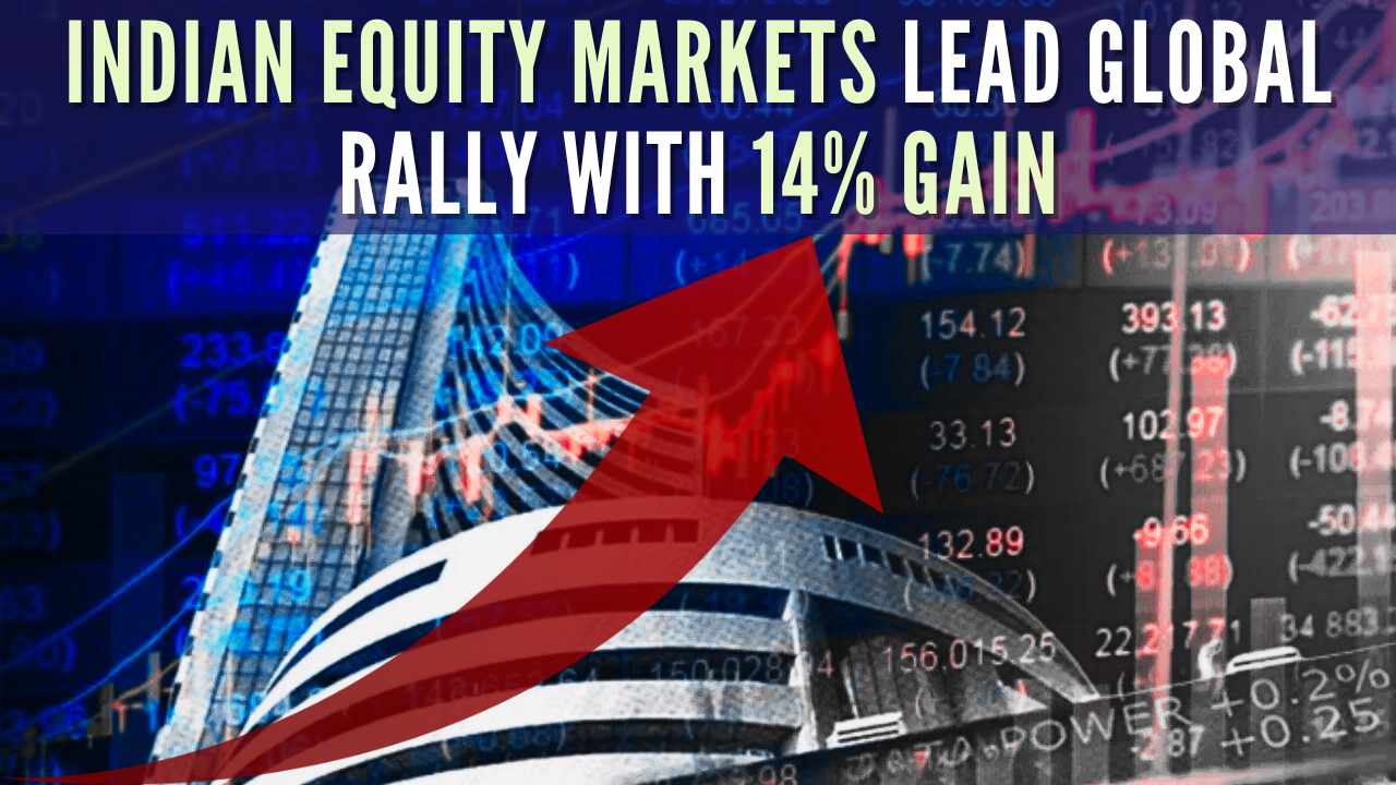 Indian Equity Markets Lead Global Rally with 14% Gain