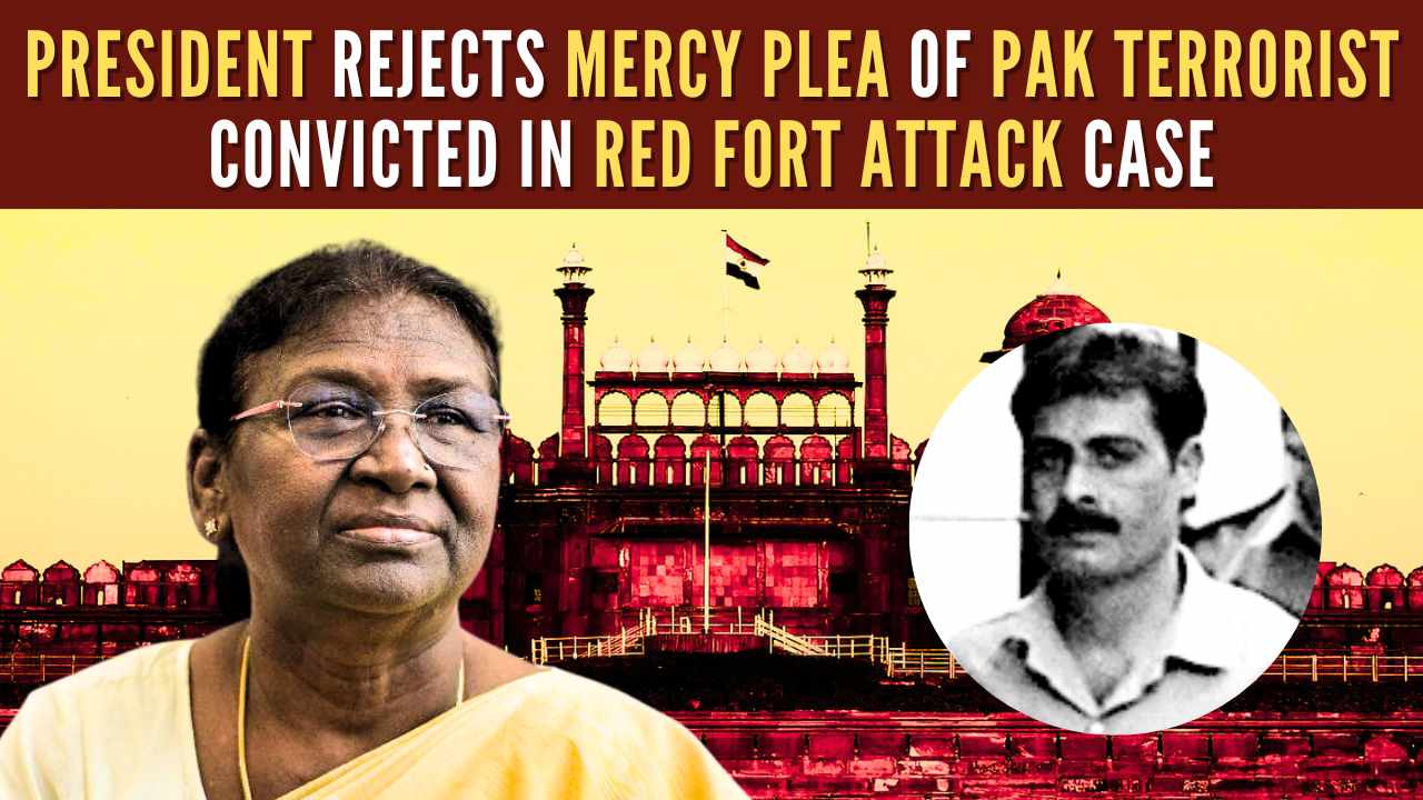 Red Fort Attack Case: President Rejects Mercy Plea of Pak Terrorist ...