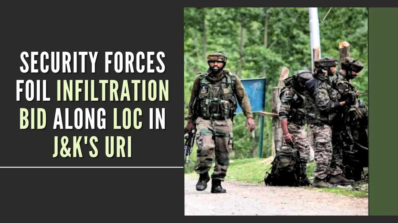 J&K: Security Forces Foil Infiltration Bid on LoC in Uri Sector