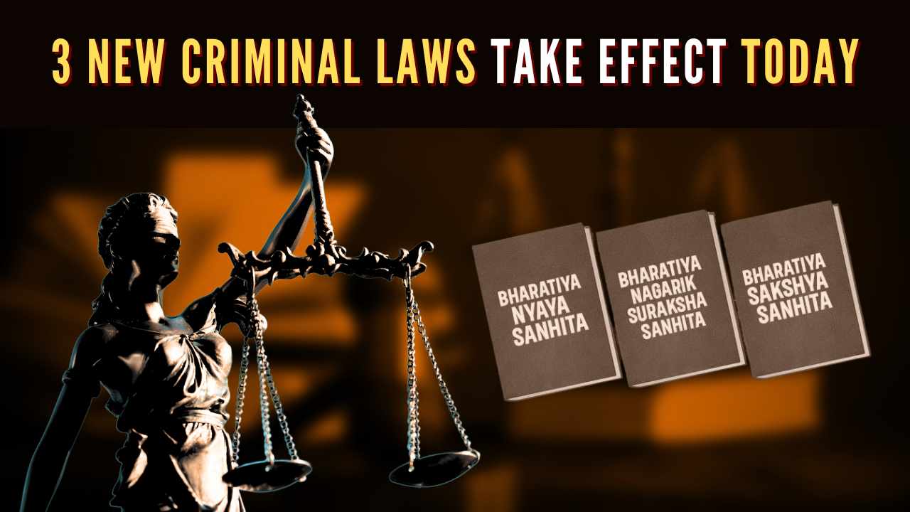 3 New Criminal Laws Take Effect Today - PGurus