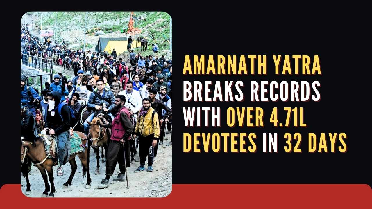 Amarnath Yatra 2024 Sets New Record as Over 4.71L Devotees