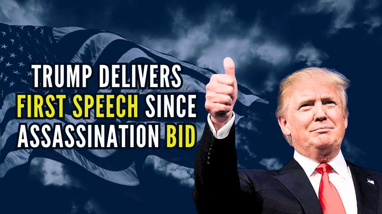 Donald Trump Delivers First Speech Since Assassination Bid