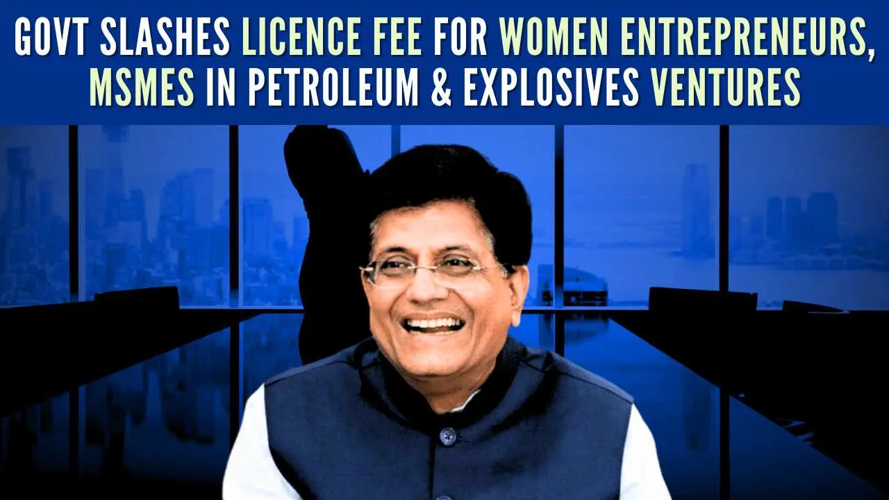 Government Reduces License Fees for Women Entrepreneurs and MSMEs in ...