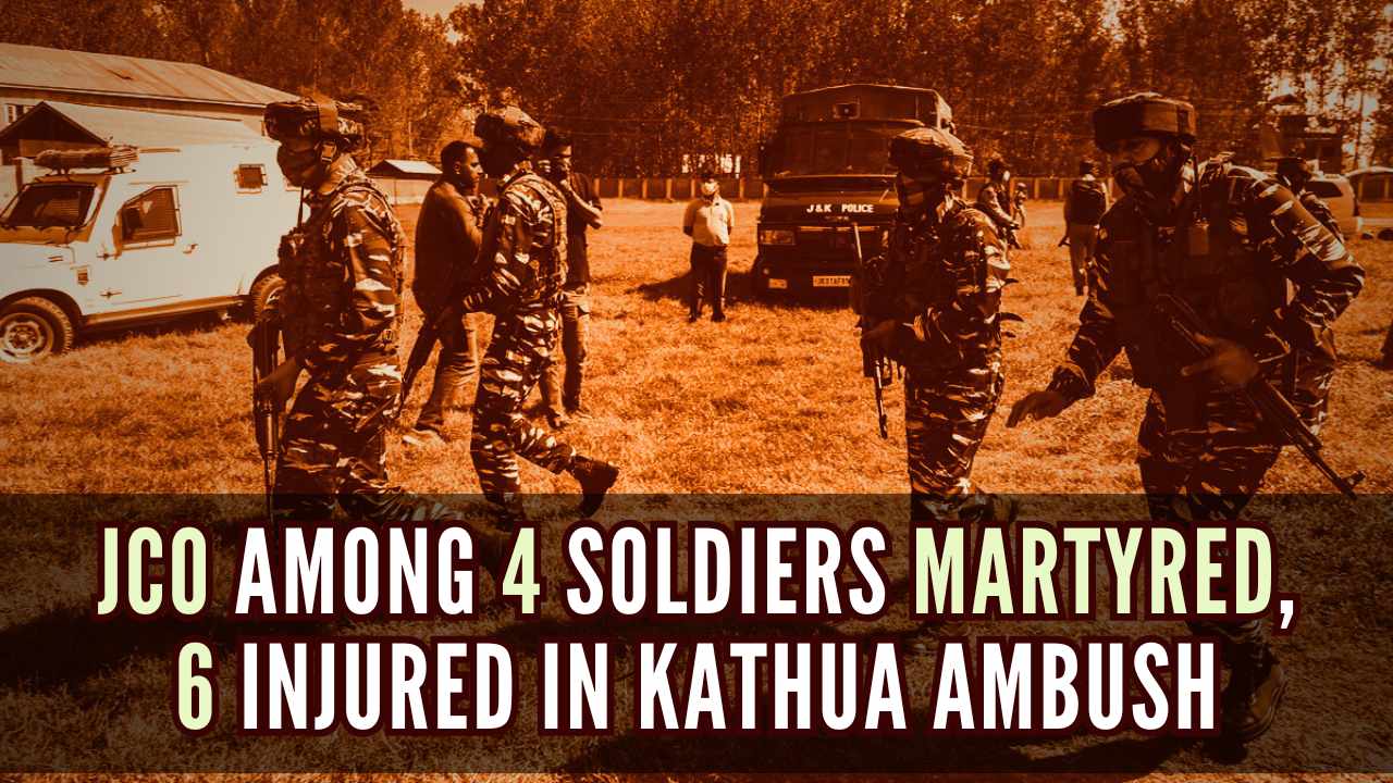 Kathua Ambush: Four Indian Soldiers Including JCO Martyred