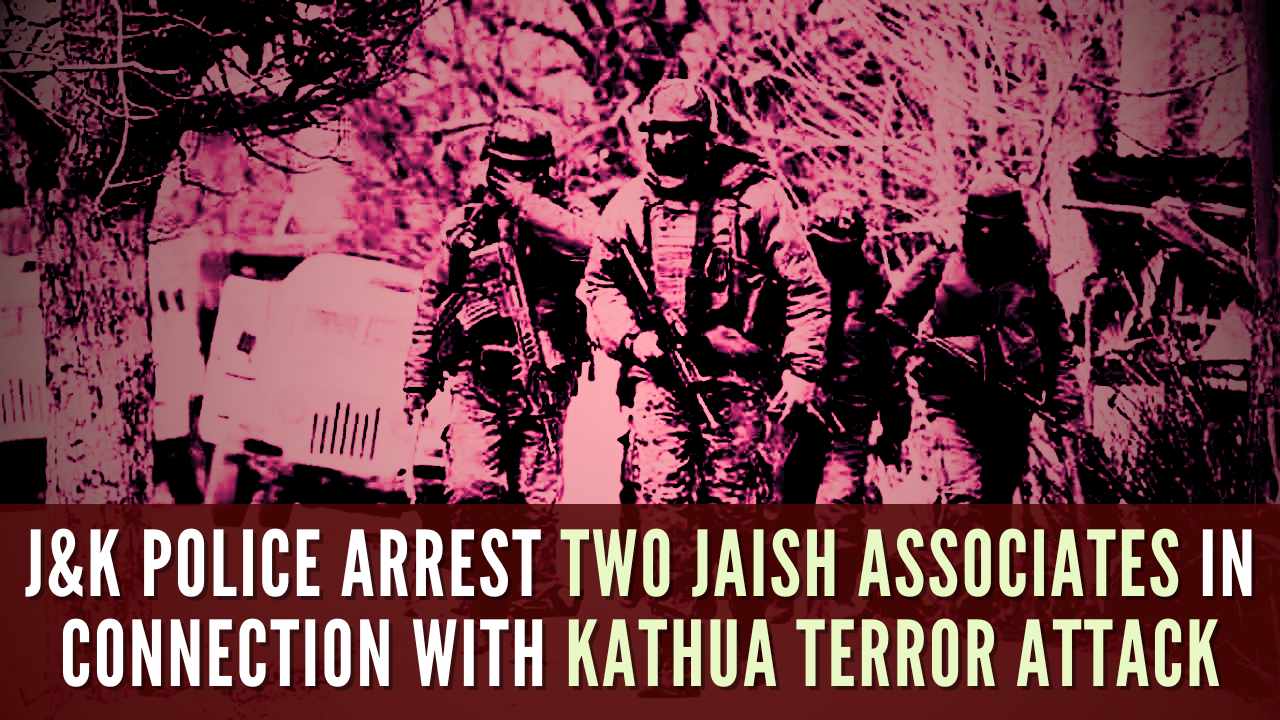Kathua Terror Attack: J&K Police Arrest Two Jaish Associates