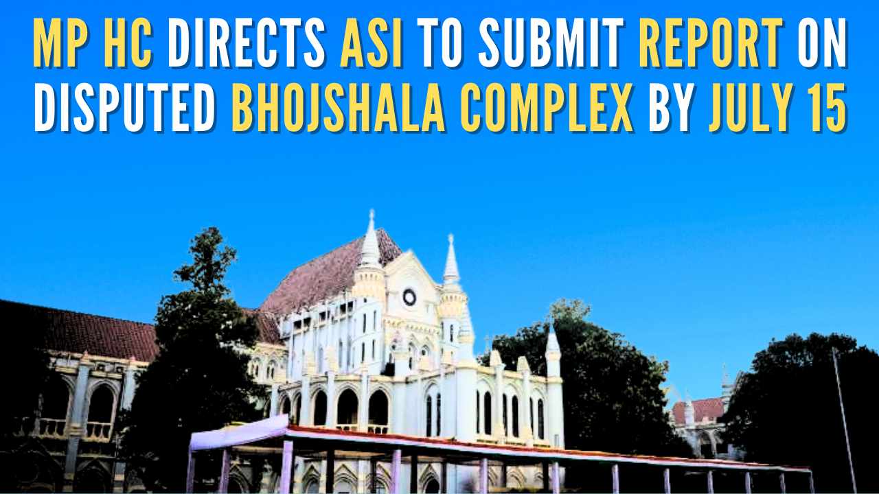 ASI Directed to Submit Report on Bhojshala Complex by July 15