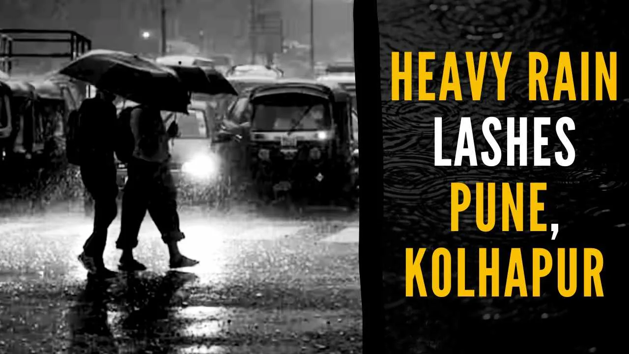 Maharashtra: Heavy Rain Lashes Pune, Kolhapur