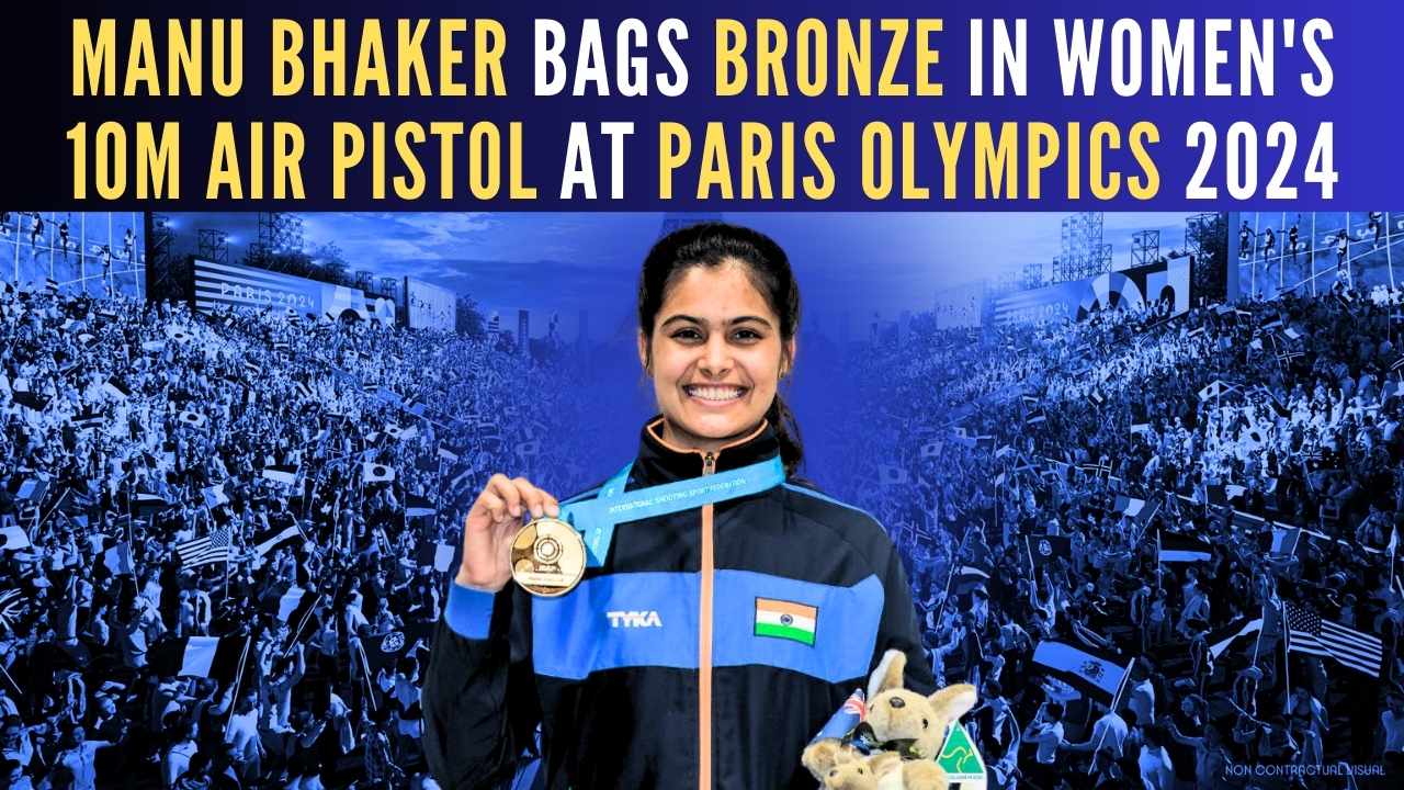 Paris Olympics: Manu Bhaker Opens Medal Tally; Bags Bronze