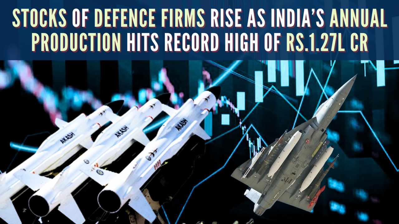 Defence Stocks Surge as Annual Production Hits Record High