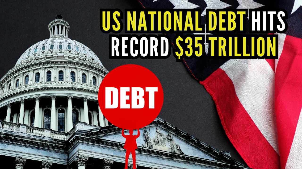 US National Debt Surpasses $35 Trillion for First Time