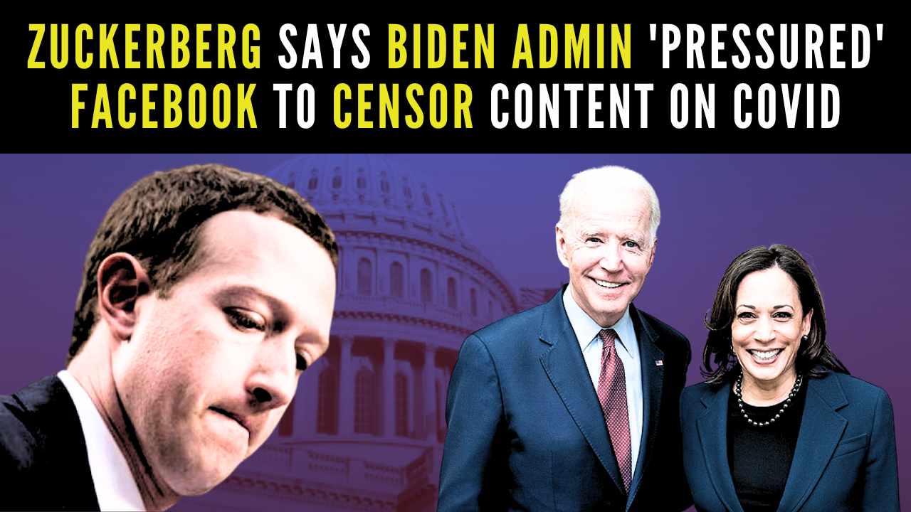 Meta CEO Zuckerberg's Claim: Biden Coerced Facebook into Censorship