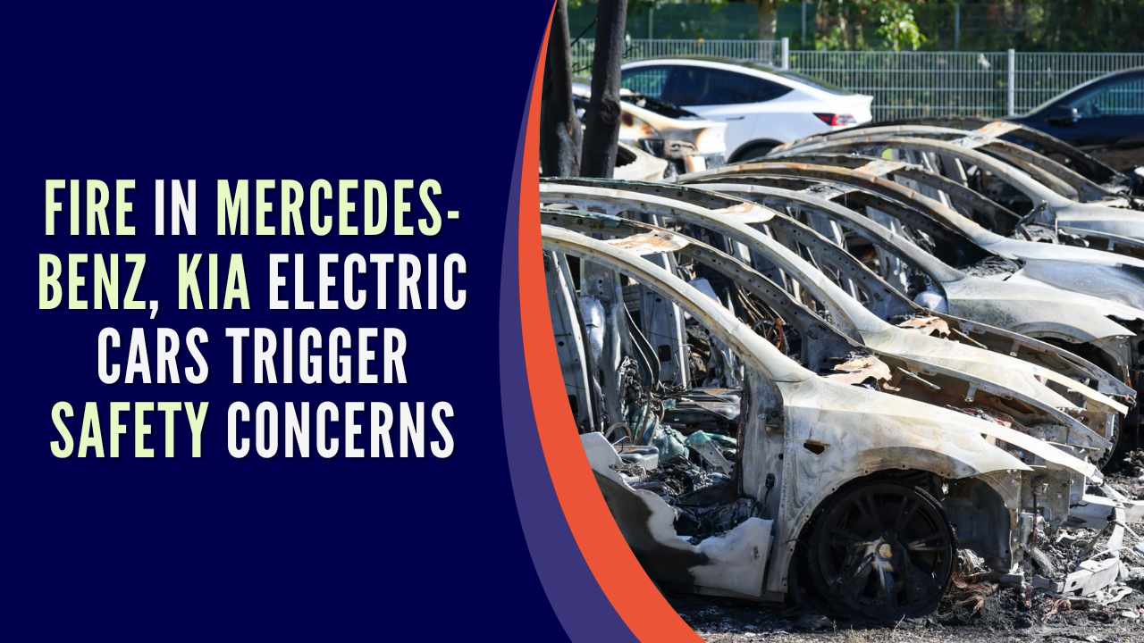 Fire in Electric Mercedes-Benz, Kia Vehicles Raise Safety Concerns