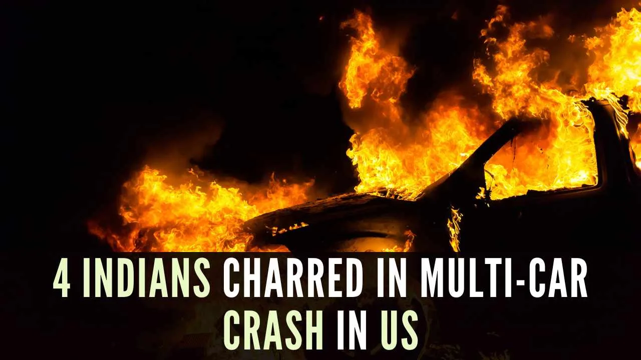 US: Four Indians Charred to Death in Multiple Car Crash in Texas