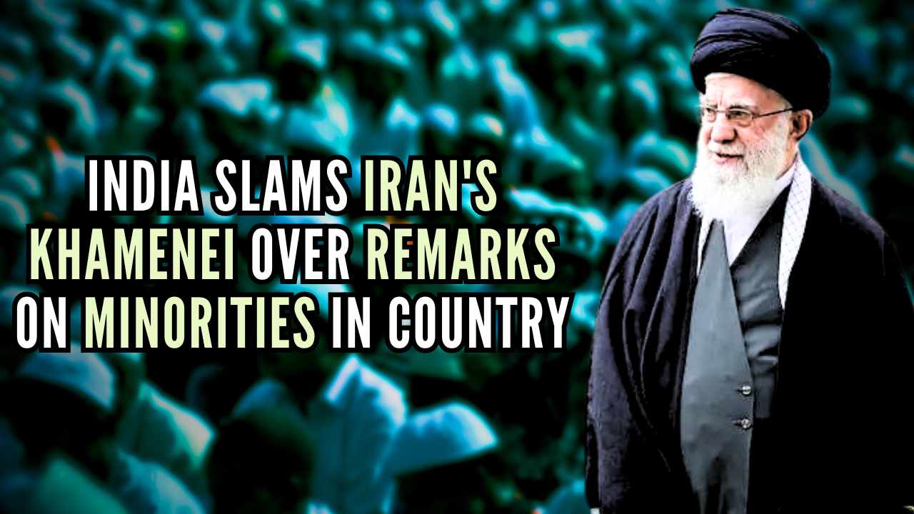 India Condemns Ayatollah Ali Khamenei's Comments on Treatment of Minorities