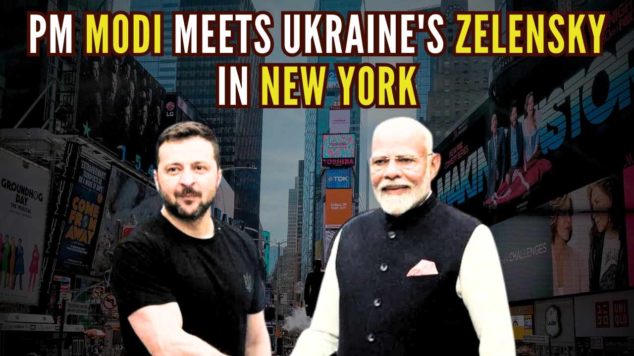 Modi Meets Zelenskyy in New York