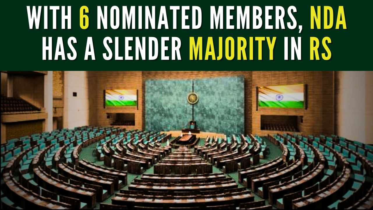 With 6 Nominated Members, NDA Has Slender Majority in Rajya Sabha