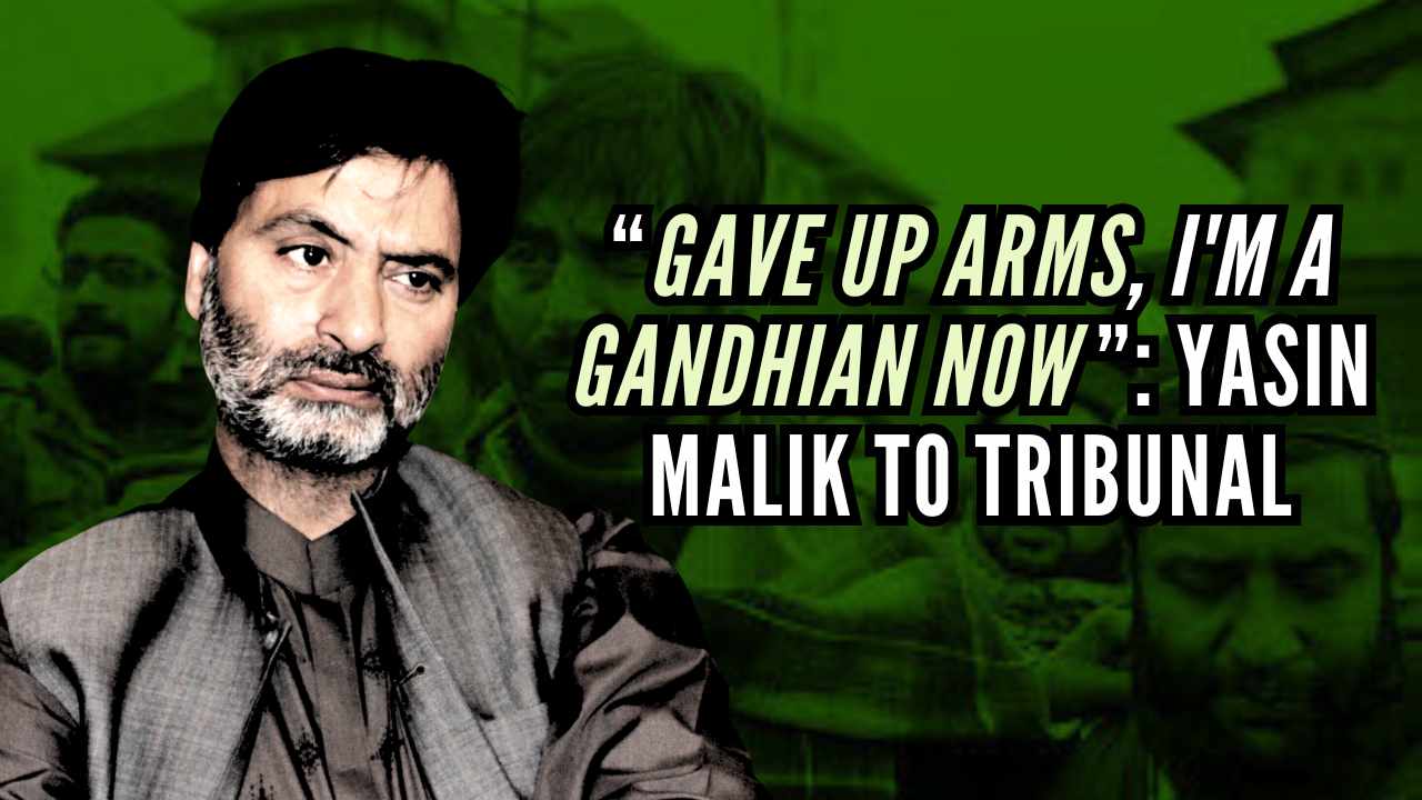 Separatist Yasin Malik's "Gandhian" Facade