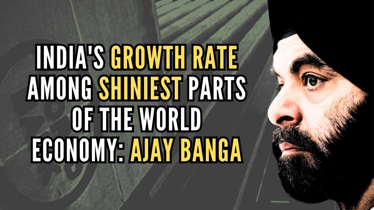 India's Growth Rate among Shiniest: World Bank Chief Ajay Banga