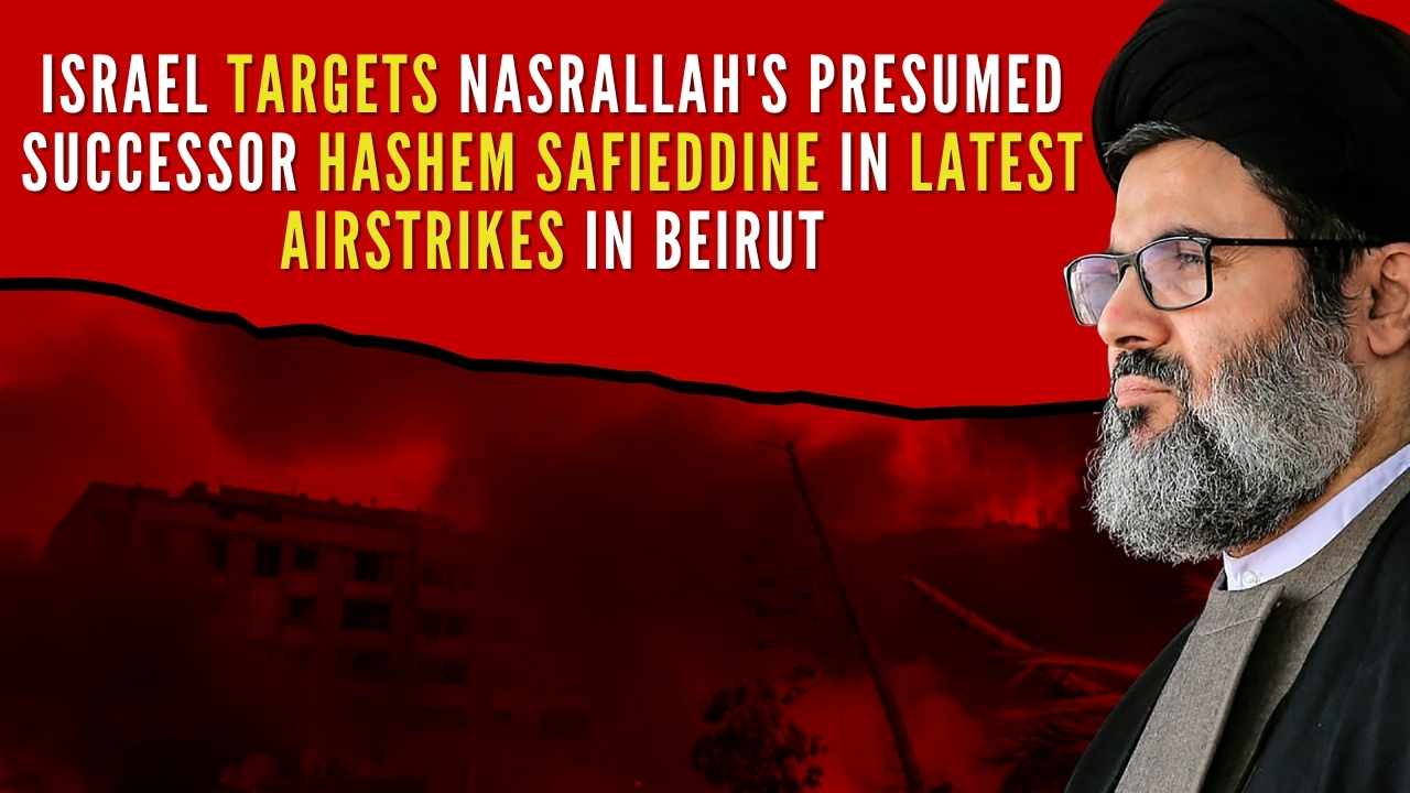 Israeli Strikes Hit Hezbollah Intel HQ, Targeting Hashem Safieddine