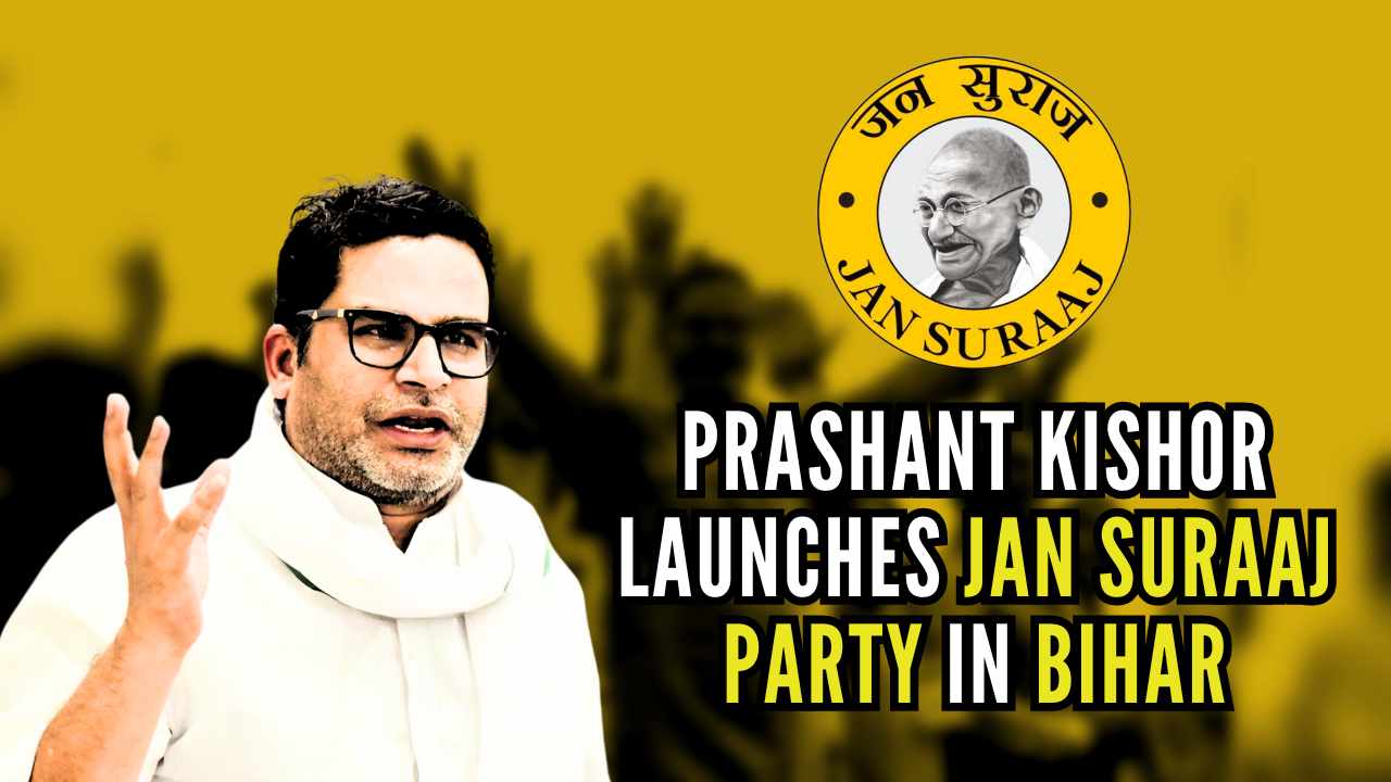 Prashant Kishor Launches Jan Suraaj Party