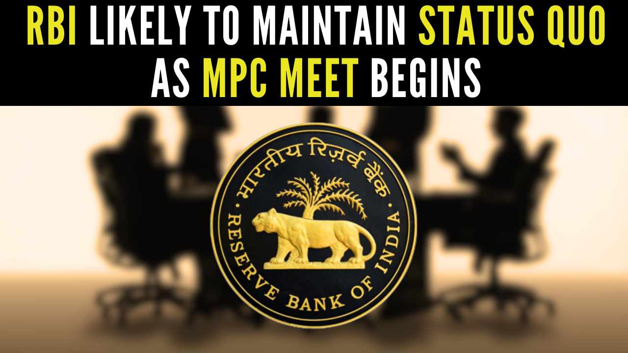 RBI Expected to Maintain Status Quo as MPC Meeting Begins