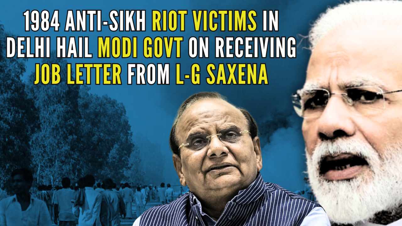 1984 Anti-Sikh Riot Victims Applaud PM Modi’s Government After ...
