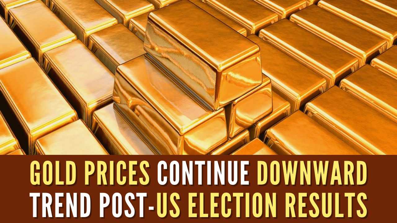 Gold Prices Continue Downward Trend Post-US Election Results