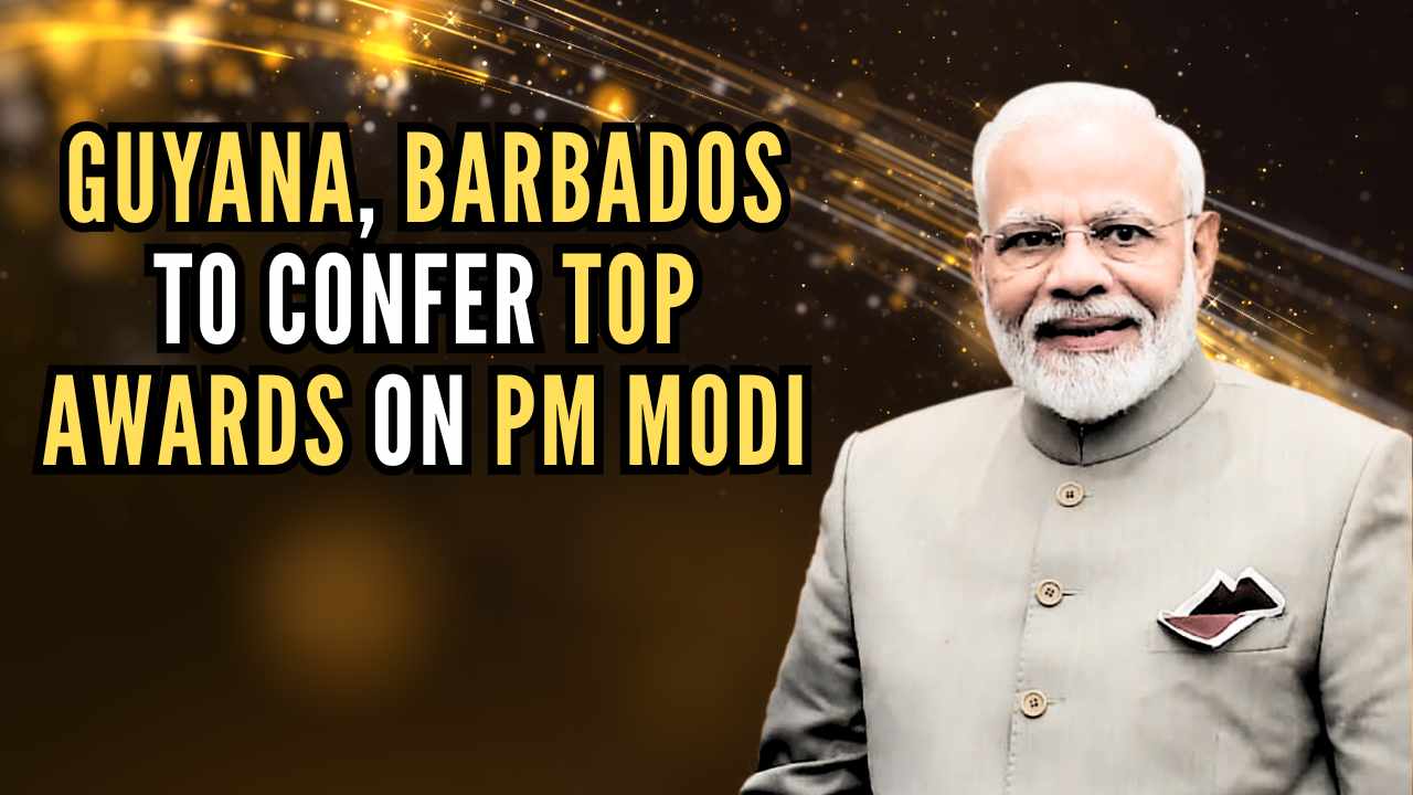 Guyana, Barbados to Honour PM Modi with Top National Awards
