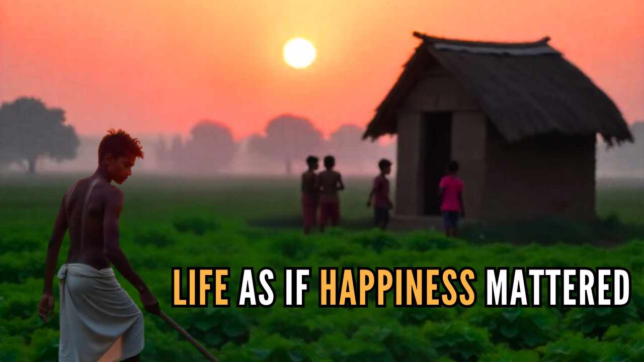 Life as if Happiness Mattered