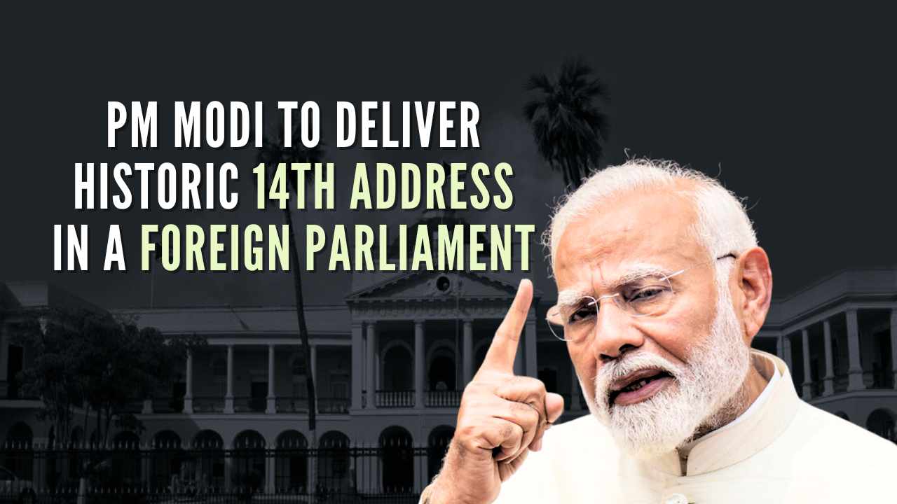 PM Modi Set to Deliver Historic 14th Address in Foreign Parliament