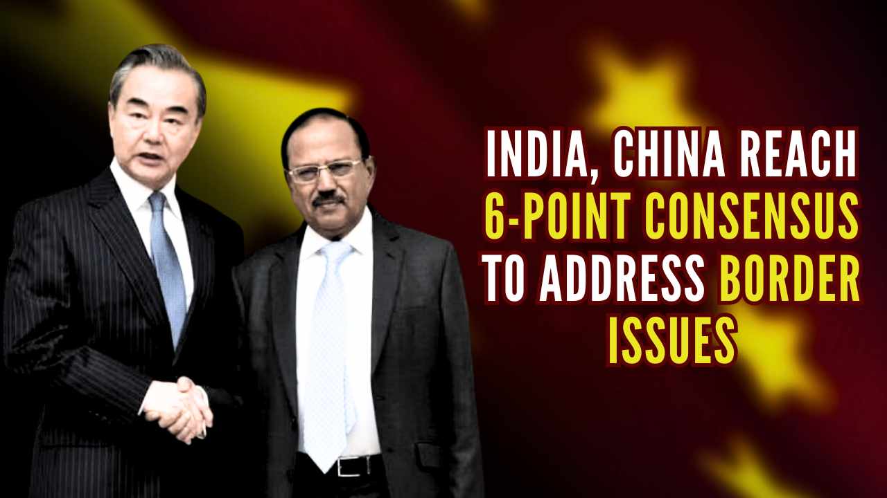 India and China reach six-point consensus to address border issues. Kailash Mansarovar ...