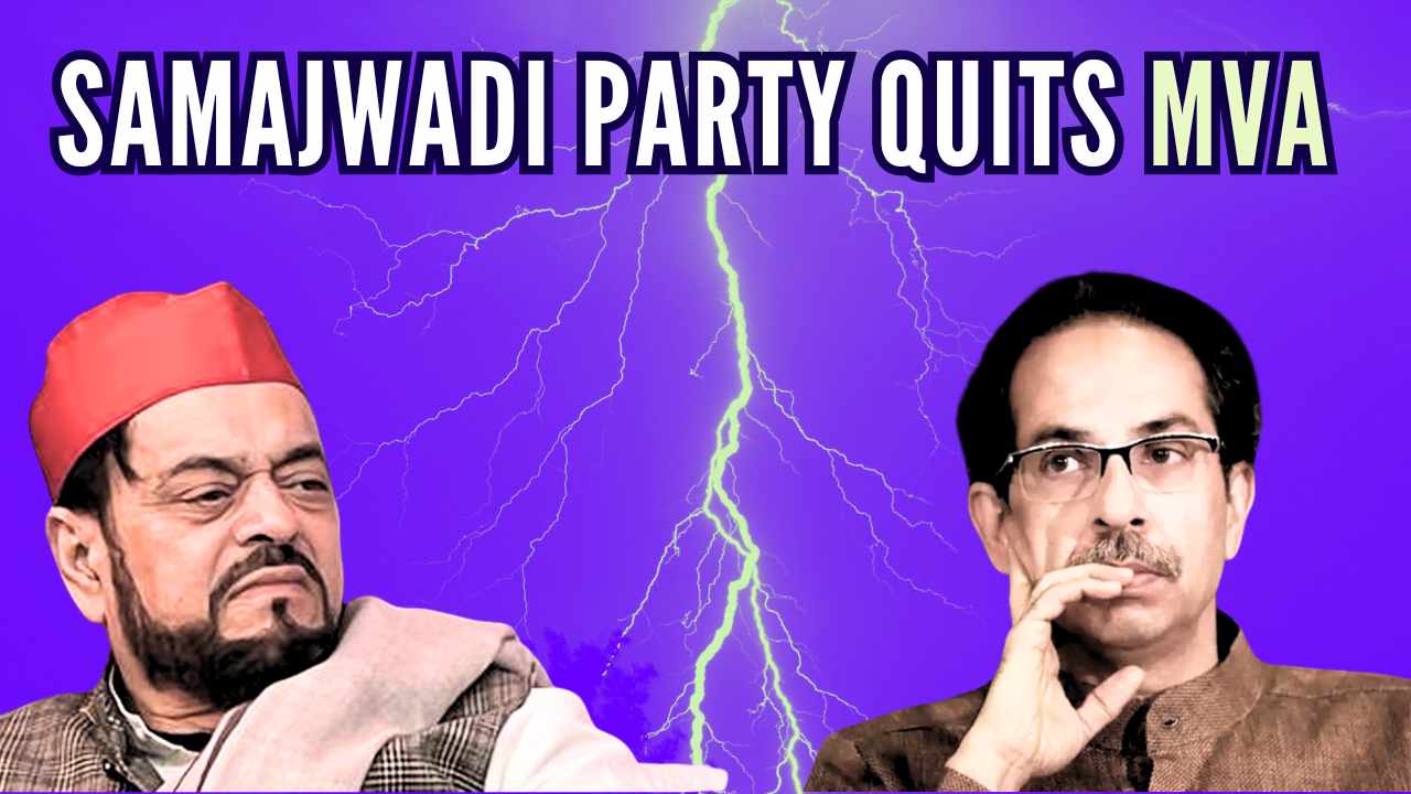 Samajwadi Party Quits MVA Over Remark on Babri Mosque Demolition