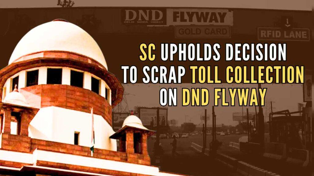 SC Rejects Toll Company's Plea to Impose Tolls on DND Flyway