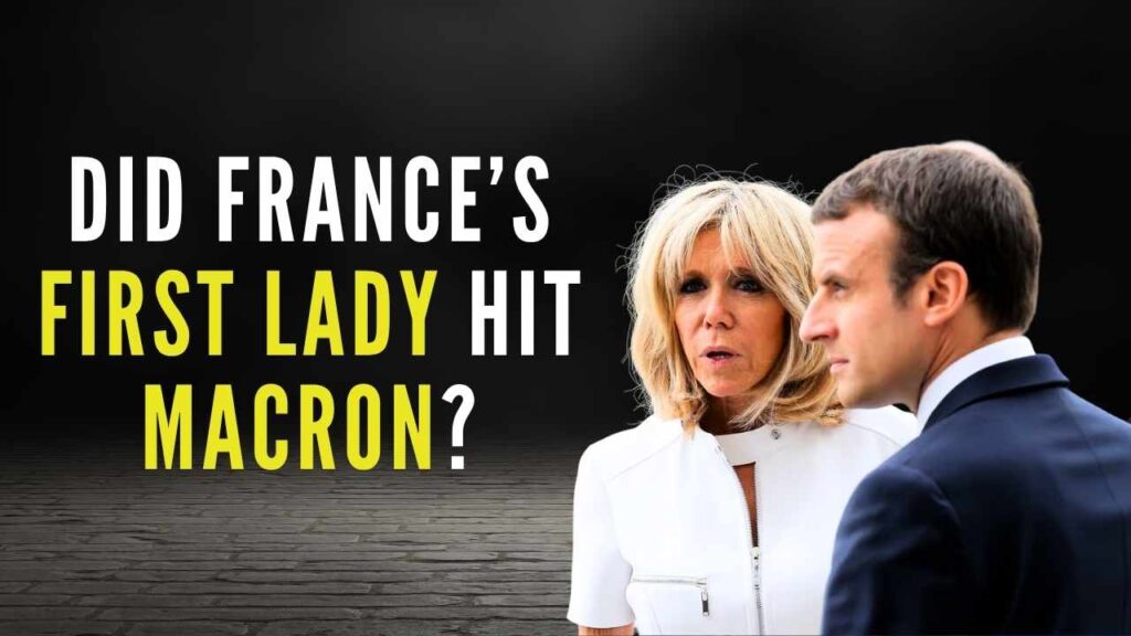 Video Shows Emmanuel Macron Being Pushed in the Face by Wife