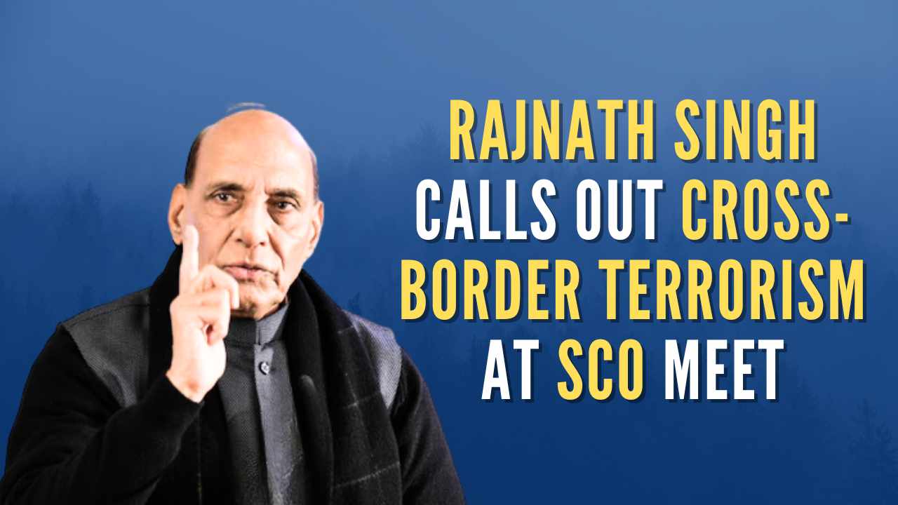 Rajnath Singh Calls Out Cross-Border Terrorism at SCO Meet