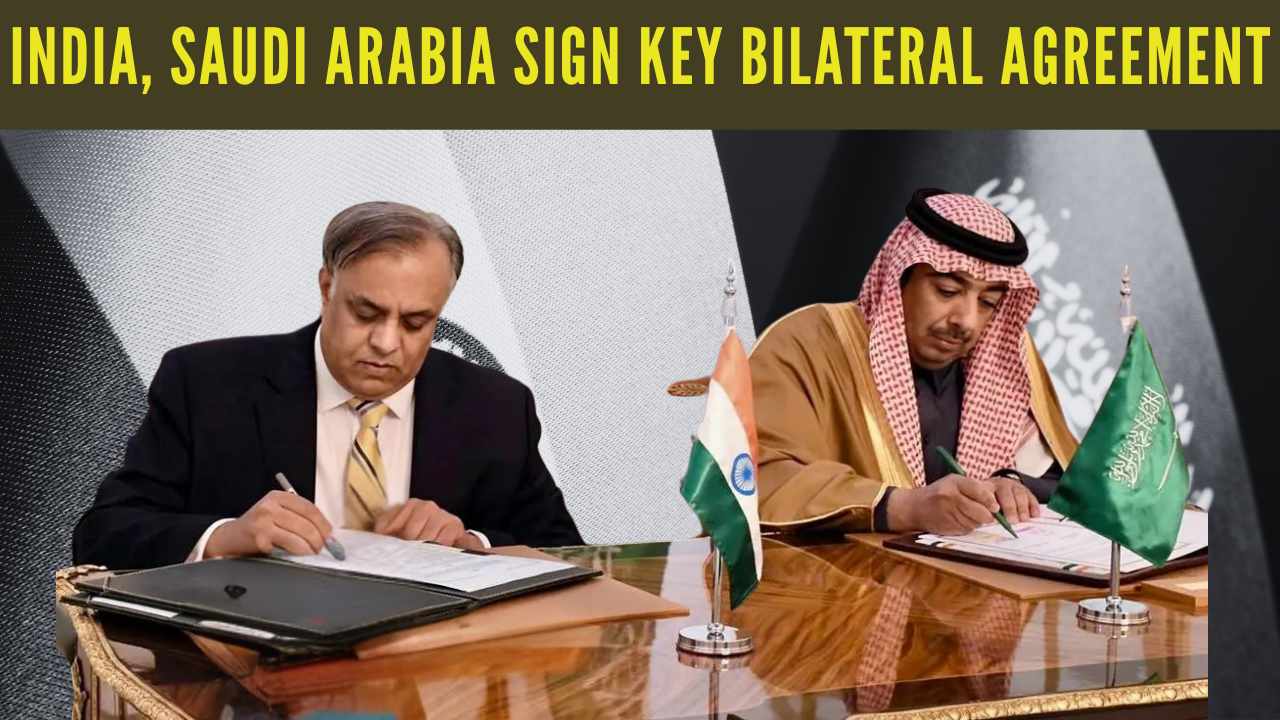 India and Saudi Arabia ink visa waiver agreement under strategic ...