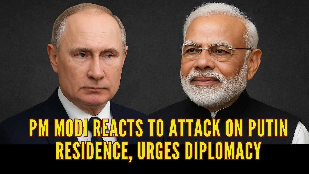 PM Modi voices concern over Ukraine-linked attack claims on Putin’s ...