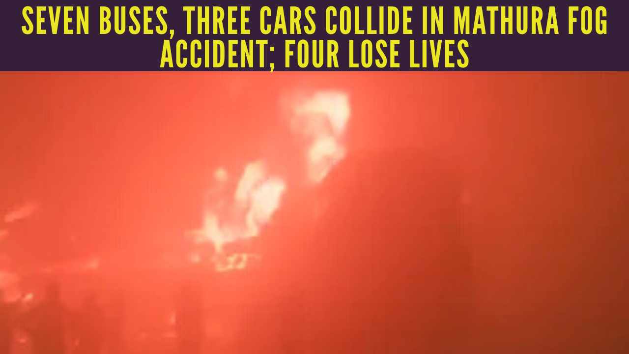 Mathura expressway accident: Four dead, 25 injured in fog pile-up