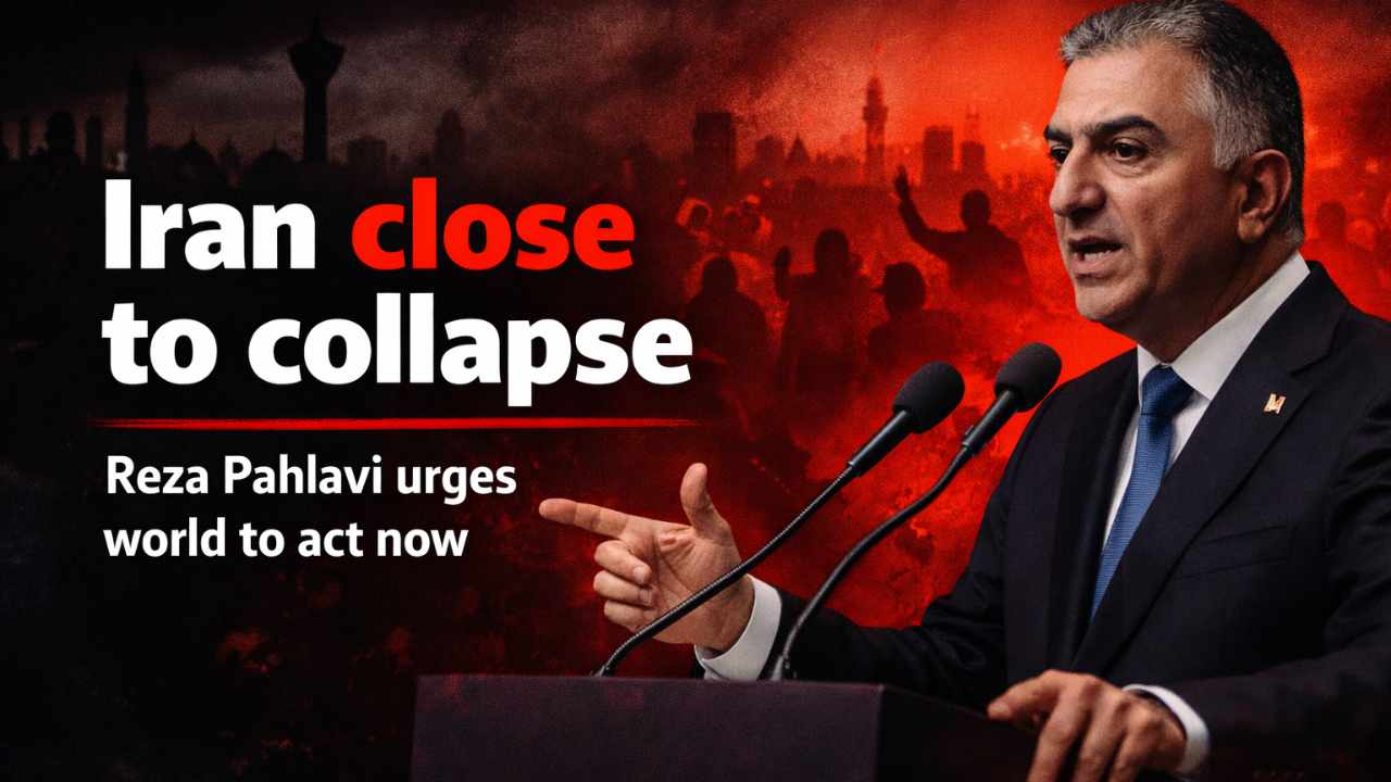 Reza Pahlavi urges world to act as Iran regime weakens