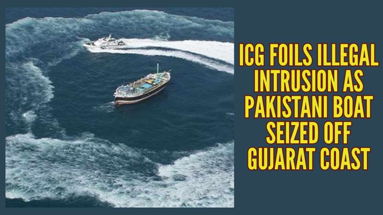 Pakistani vessel intercepted near maritime border, nine detained by ...