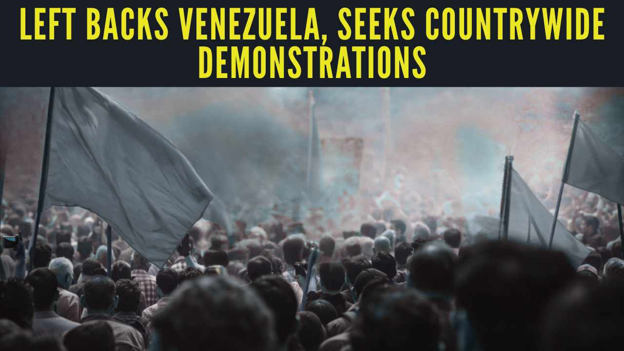 Left bloc slams US over Venezuela, appeals for nationwide demonstrations