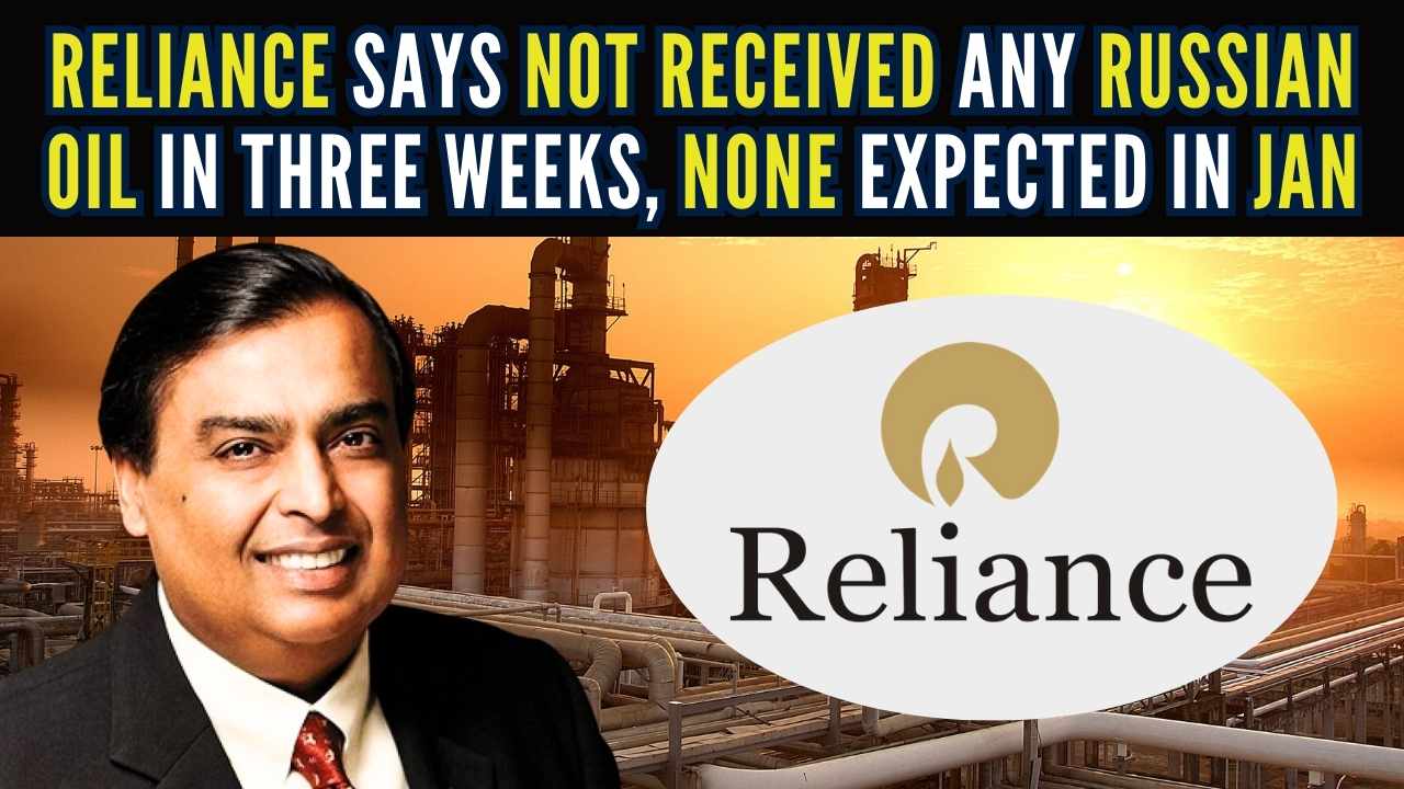 Reliance Says Not Received Any Russian Oil in Three Weeks, None ...