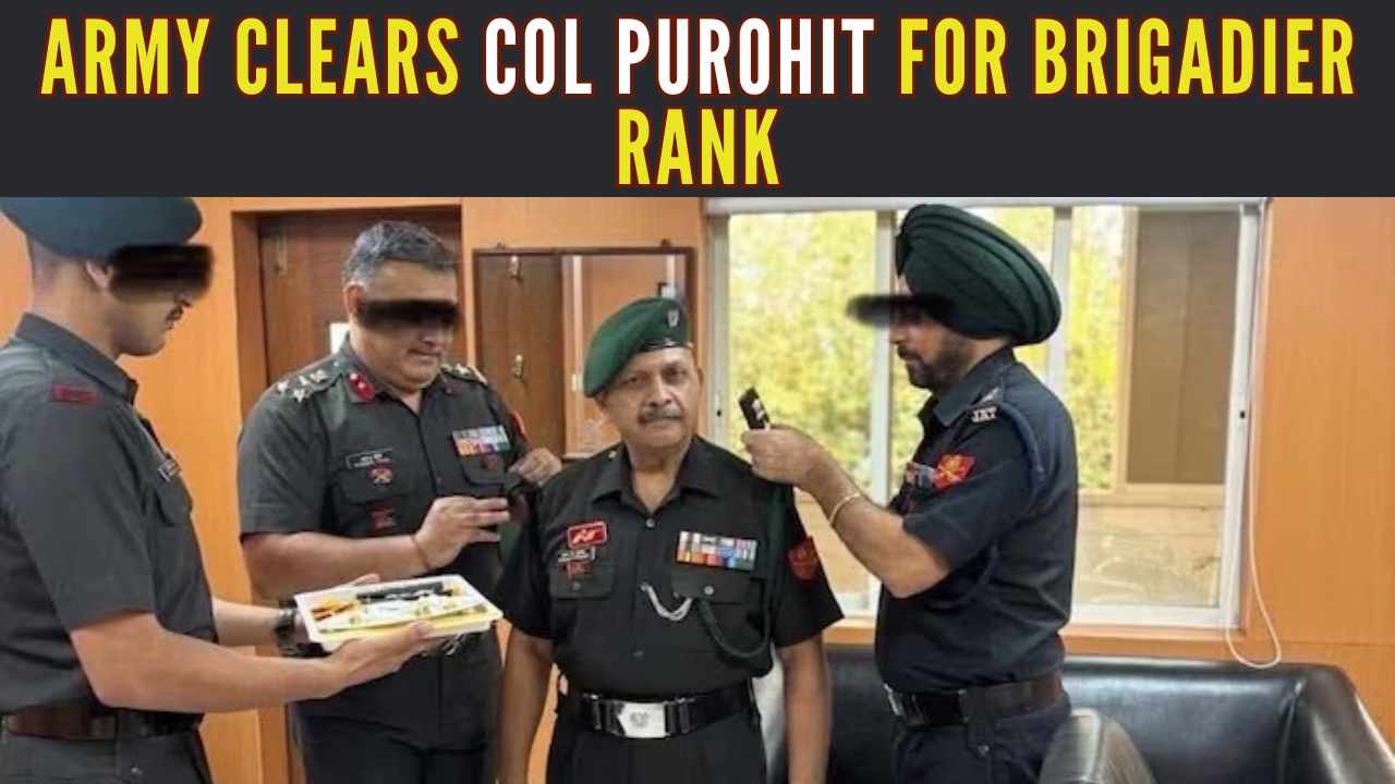 Col Purohit cleared for Brigadier after long legal battle