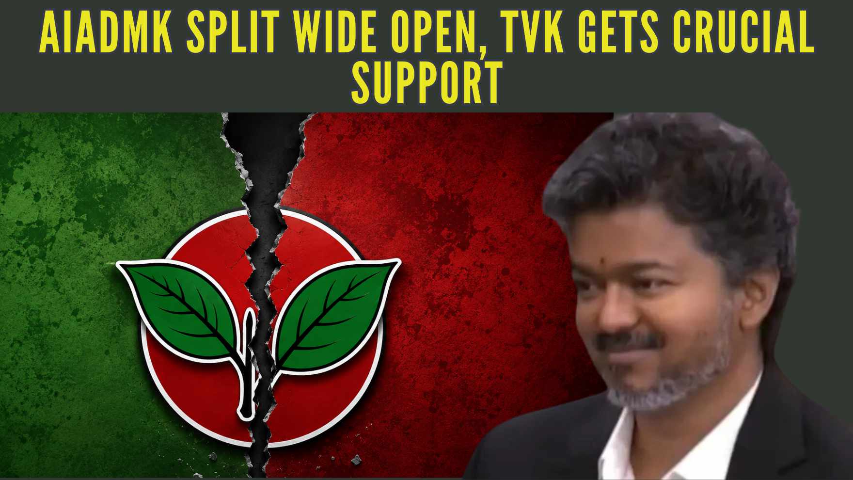 EPS Faces Revolt As AIADMK Camp Backs TVK