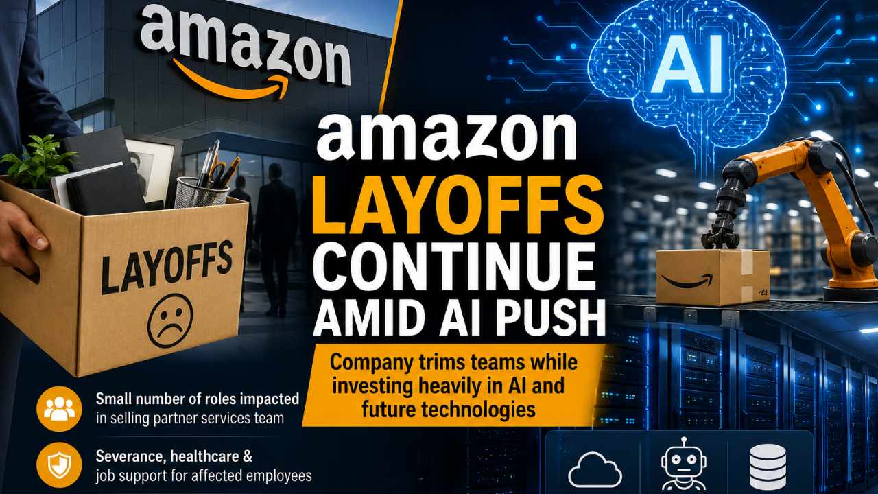 Amazon cuts jobs in selling partner services team amid AI expansion