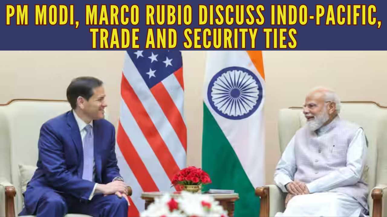 Marco Rubio meets PM Modi, extends White House invite