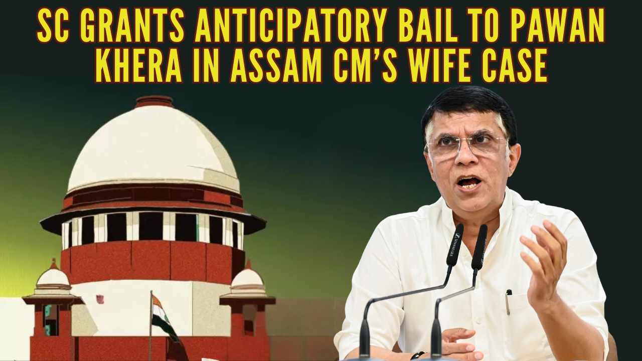 Pawan Khera bail: Supreme Court grants anticipatory relief in Assam case