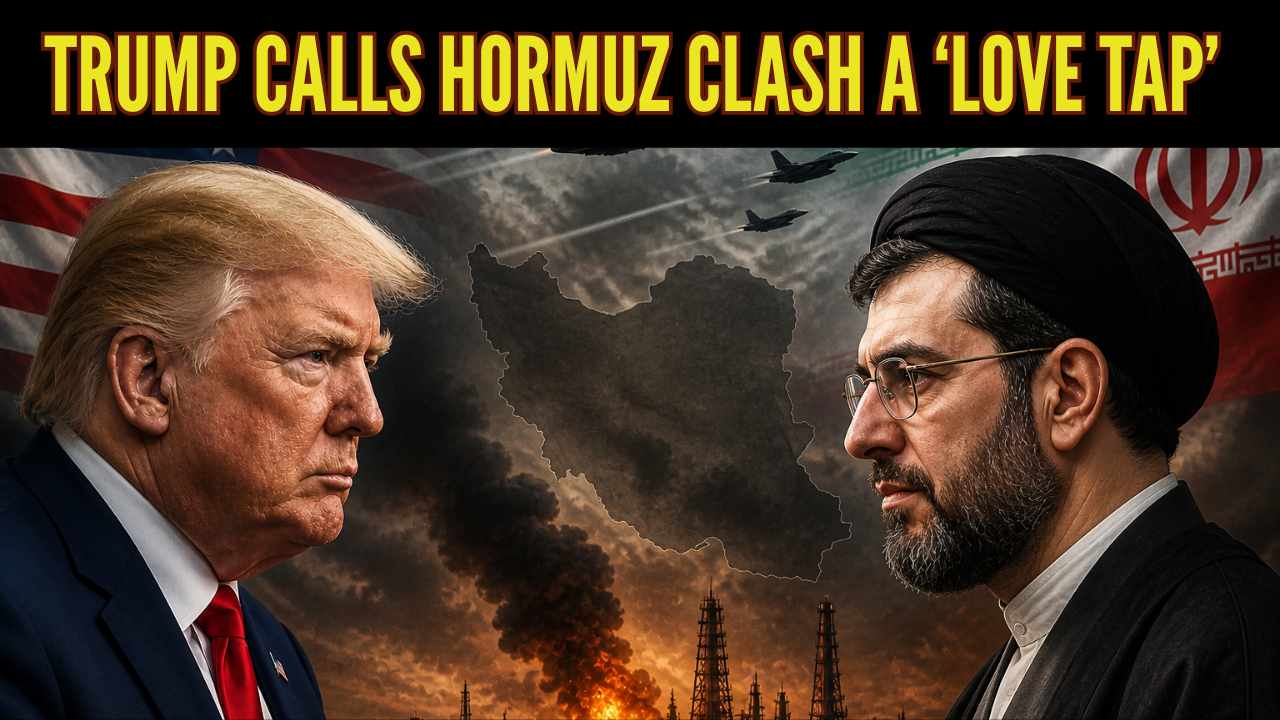 Trump calls Hormuz exchange a ‘love tap’ as Iran issues lion warning