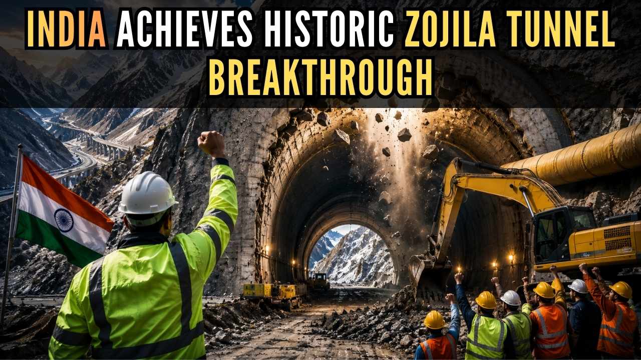 India’s High-Altitude Zojila Tunnel Nears Breakthrough